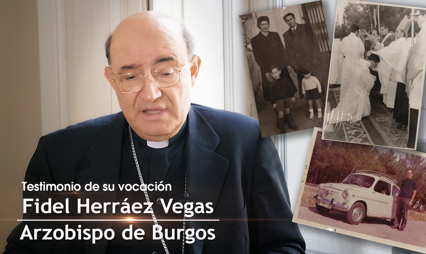 Don Fidel Herráez narra sus 50 años de sacerdocio [VÍDEO]